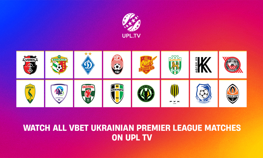 Dynamo and Zorya join UPL.TV